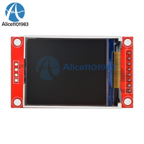 1.8 inch SPI LCD Screen Module 128*160 TFT with SD Card Slot ST7735 ...