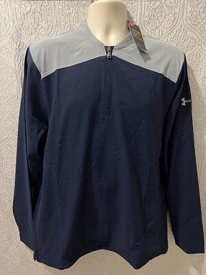 Under Armour Storm Men's Size M 1/4 Zip Corporate Triumph Pullover Top ...