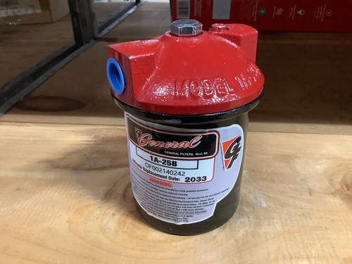 General Filters 1A-25B Heating Standard Fuel Oil Wool Felt Filter 3/8 ...