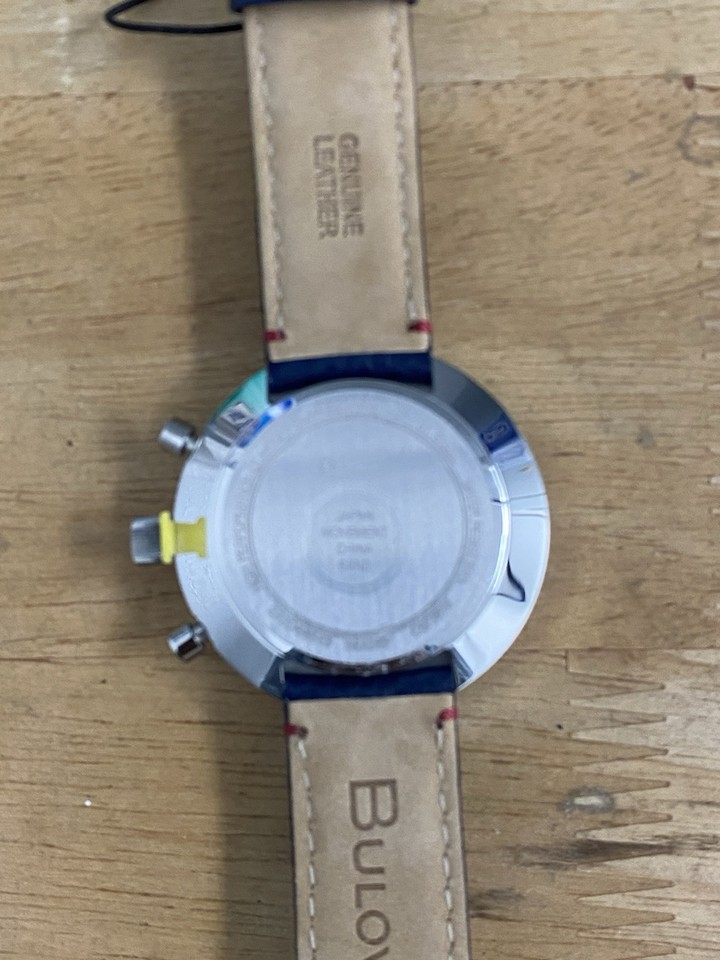 Bulova Men's Archive Blue Dial Watch - 96A283 42429589797| eBay