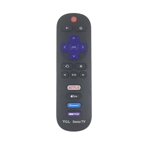 Original New TCL Roku TV Remote Control 21001-000109 Netflix Apple TV ...
