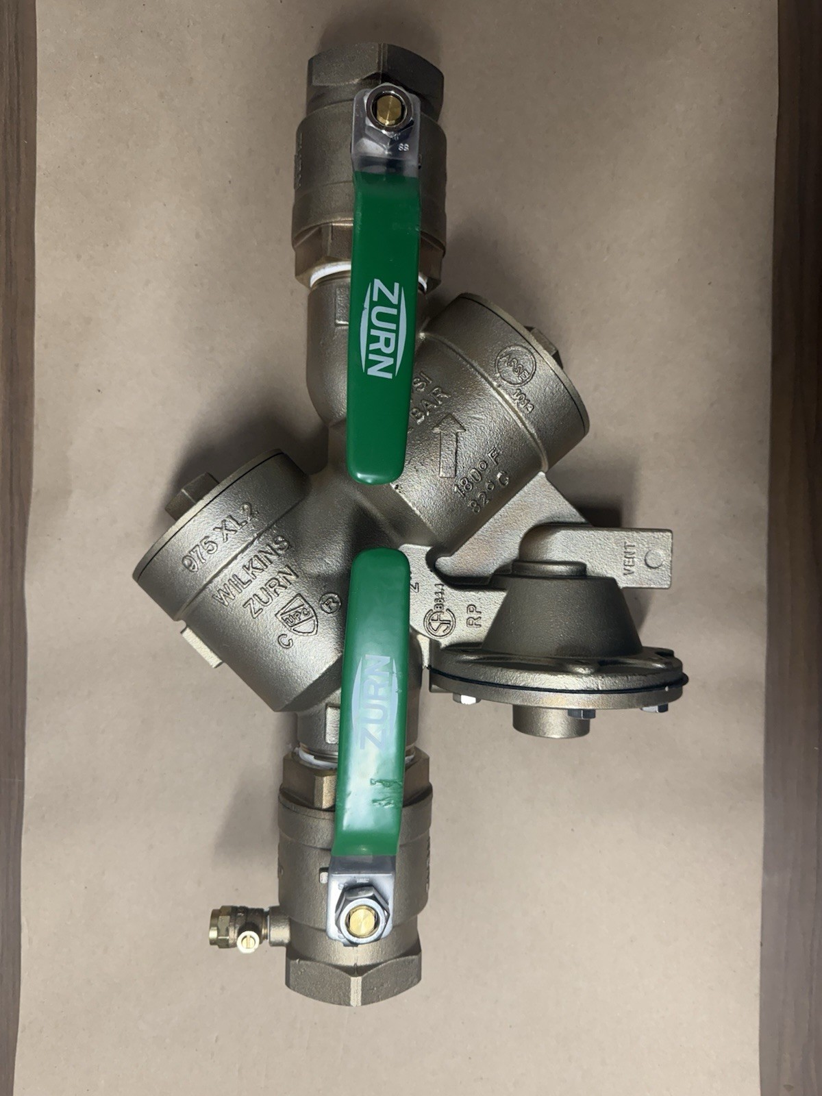 Wilkins 2-975XL2 2" 975XL2 Reduced Pressure Principle Backflow ...
