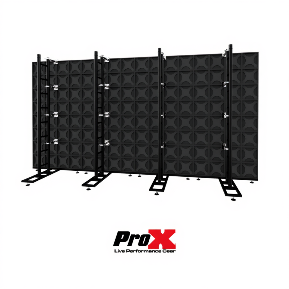 ProX XTP-GSLED4X200BLK LED Video Display Panel Ground Support System ...