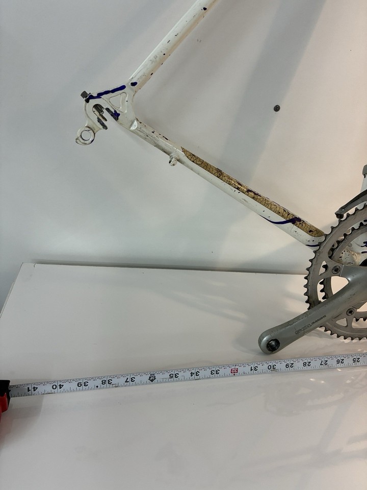 Vintage 90’s schwinn paramount PDG Series 5 (24.5”) White With Paint ...