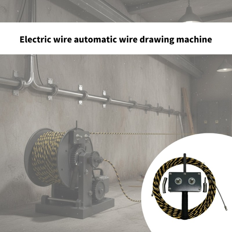 Automatic Electrical Wire Pulling Machine For Home Improvement Projects ...