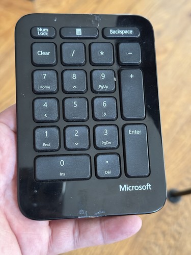 Microsoft 1558 Sculpt Ergonomic Number Key Pad Bluetooth | No Dongle | eBay
