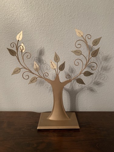 Hallmark photograph Gold Family tree Picture stand | eBay