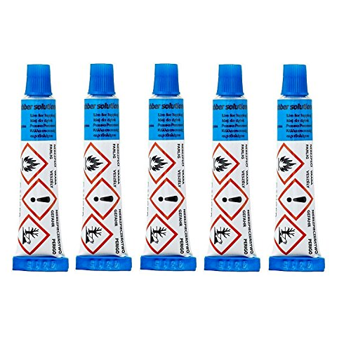 5 x WELDTITE BIKE INNER TUBE PUNCTURE RUBBER VULCANISING REPAIR GLUE ...