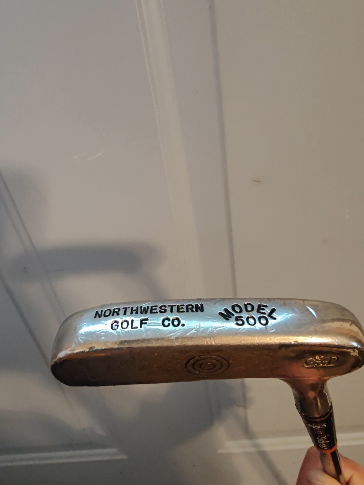 Vintage Byron Nelson 24k Gold Plated Putter Northwestern Golf Club Iron ...