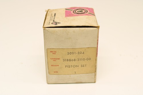 NOS OEM Vintage Arctic Cat Piston 295 W/Ring Set 3001-504 | eBay