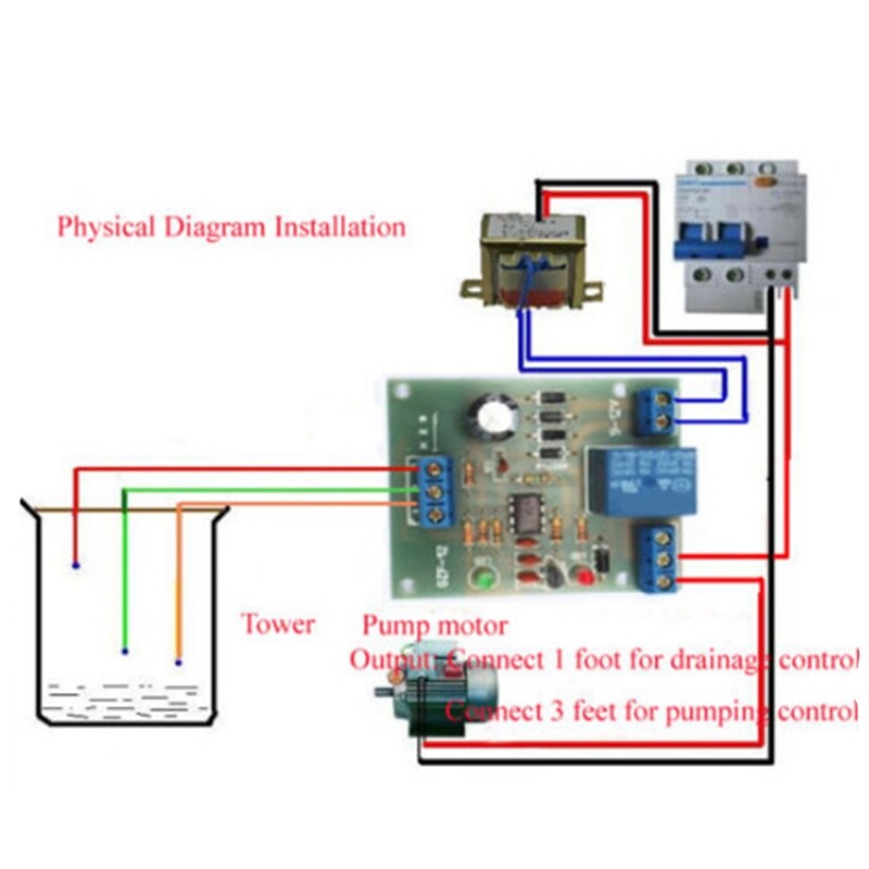 Water Liquid Level Controller Sensor Module Water Level Detection ...