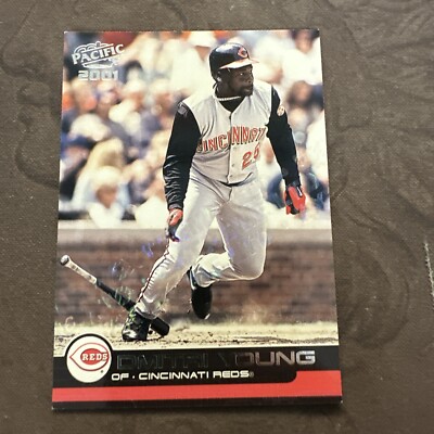 2001 Pacific Extreme Limited /45 Dmitri Young #119 Cincinnati Reds | eBay