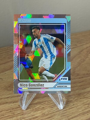 Nico Gonzalez CUBIC 2024-25 Panini Donruss Soccer FIFA #70 Silver Foil ...