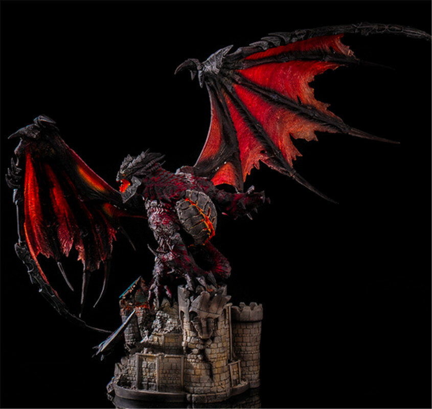 Deathwing the Destroyer Statue Resin WOW Collections Model 75cm | eBay