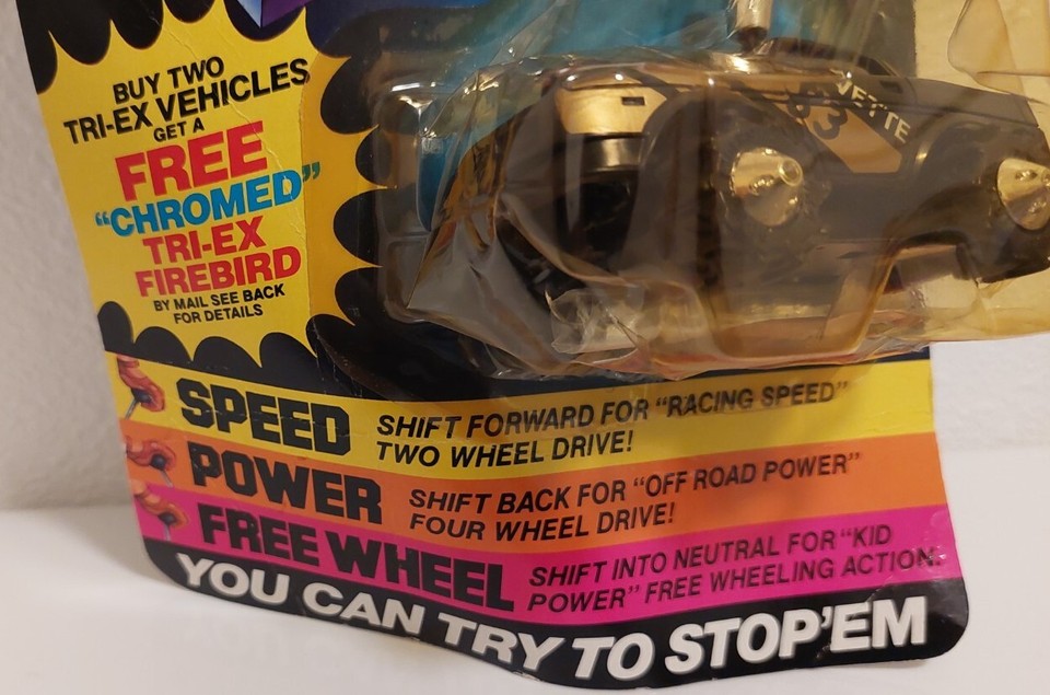 1983 LJN Rough Riders Black/Gold Corvette Tri-Ex 4x4 Sealed NOS | eBay