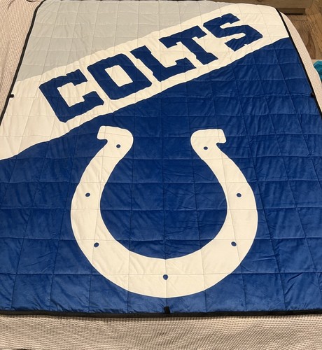 New! Nice Colts NFL 60"x80" Weighted Blanket | eBay