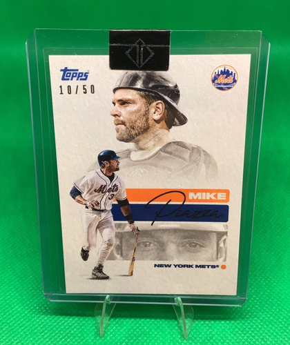 2021 Topps Transcendent Bunt Redemptions SP Mike Piazza New York Mets ...