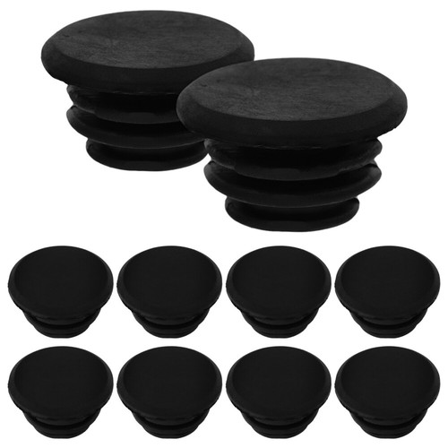 10Pcs Handlebar End Caps For Road Mountain Bikes Black Plugs | eBay
