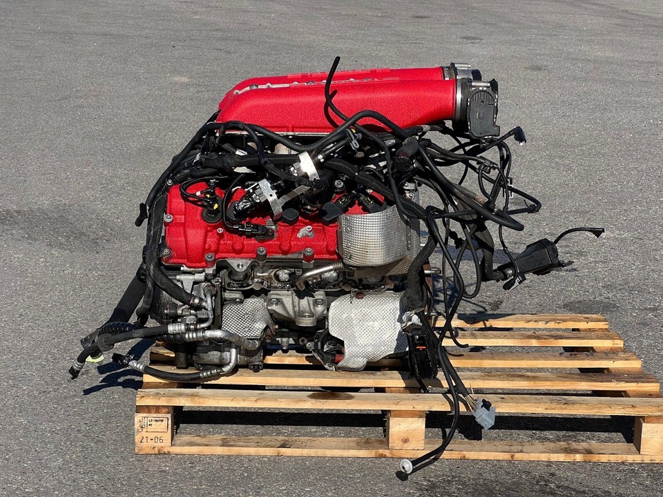 18700 MILES 2014 FERRARI 458 COMPLETE ENGINE F136FB F142 243019 | eBay