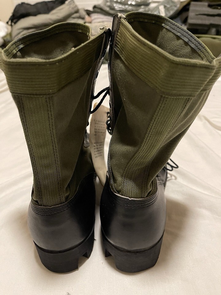 Vietnam vintage Spike Protective Jungle Boots US GI New assorted sizes ...