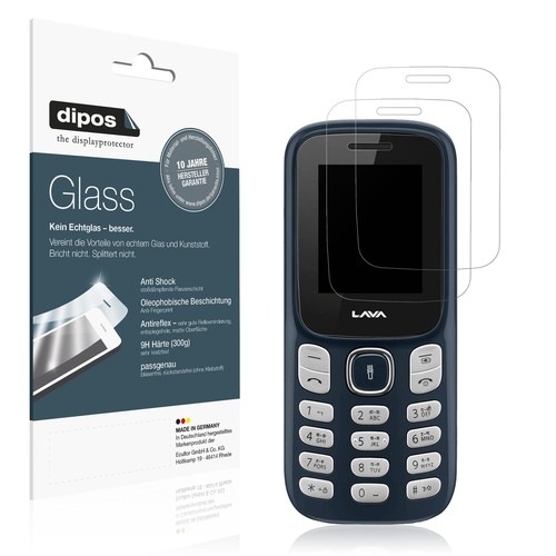 2x Pellicola Protettiva per Lava A3 Vibe Protezione opaco Vetro ...