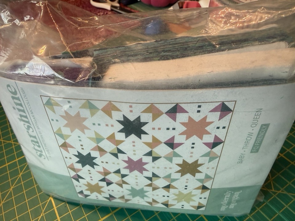 Star shine Pre-cut Quilt Kit - Pattern By Morgan McCollough | eBay