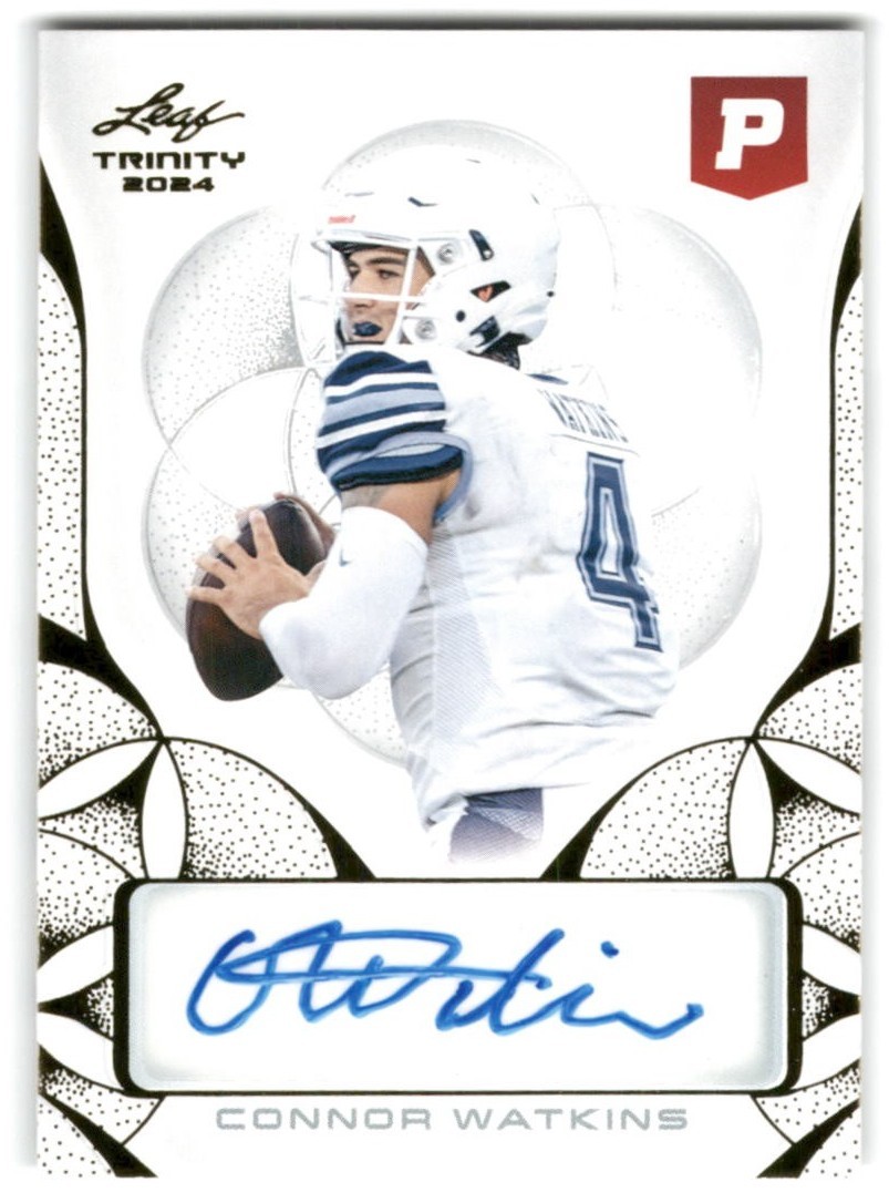 2024 Leaf Trinity Pristine Auction - Autographs Connor Watkins #BA-CW3 ...
