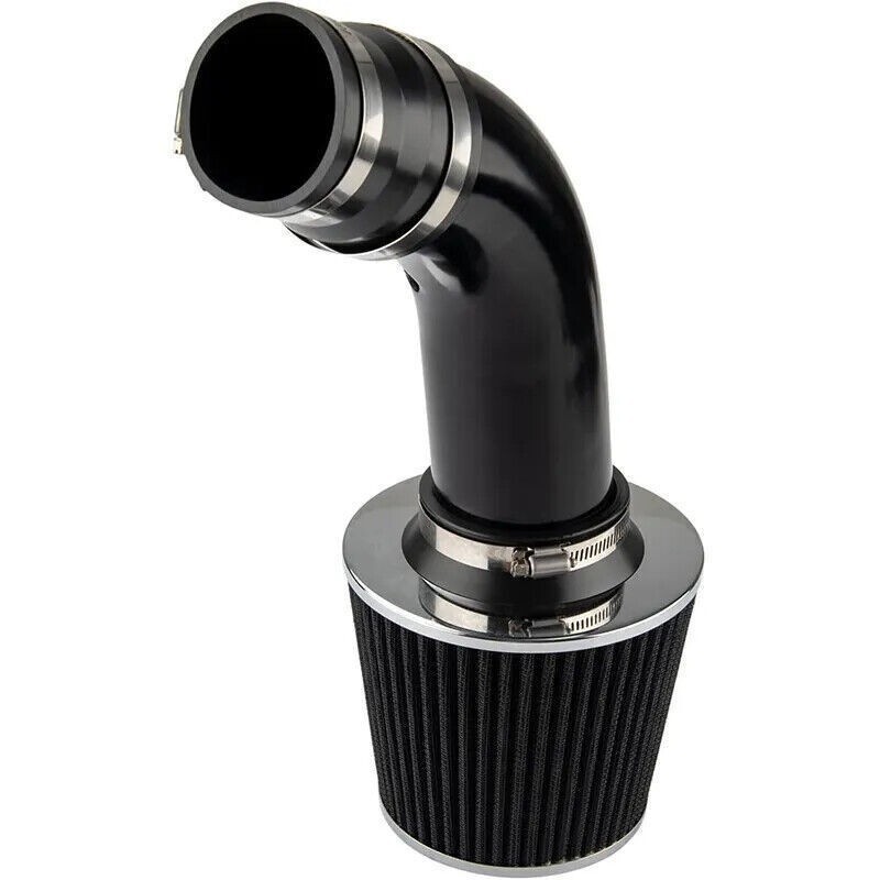 3IN 76mm Car Cold Air Intake Filter Induction Kit Pipe Power Flow Hose ...