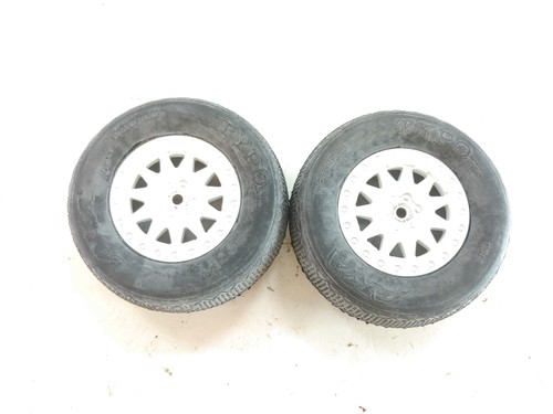 2x AKA Typo XXX 13015 1/10 Short Course Truck Tires on 12mm Hex Wheels ...