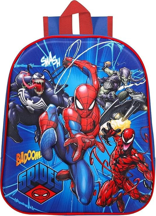 Zaino Spiderman 4 Brand New Day Per Scuola, Libri, Pranzo E Attività ...