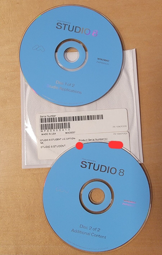 Macromedia Studio 8 Win/Mac Disc Set and Srial Number Only In Preowned Condition | eBay