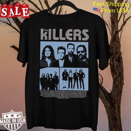 New The Killers Tour Gift For Fans Unisex S-5XL Shirt 1LU647 | eBay