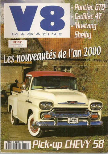 V8 MAGAZINE 37 APACHE 58 SHELBY GT350 65 CAMARO YENKO 68 RIVIERA 71 ...