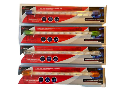 White Green Blue Orange VARAD 15" Car High Performance Wide Accent LED ...