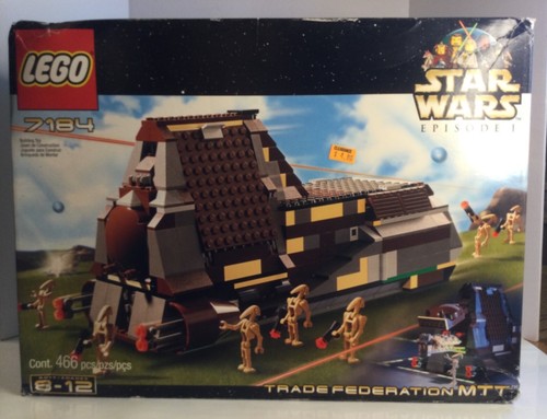 Lego 7184 STAR WARS TRADE FEDERATION DROID TRANSPORT 2000 NIB Rare! | eBay