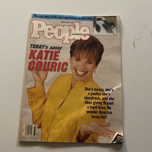 1993 Aug 9 People Weekly Magazine Katie Couric(MH420) | eBay