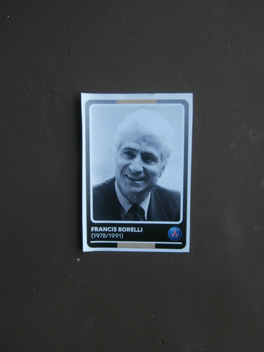 FOOTBALL / FRANCIS BORELLI Président PSG 1978/1991 | eBay