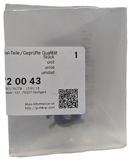 Genuine Mercedes-Benz OEM Fuel Injector Seal O-ring Kit & Retainer ...