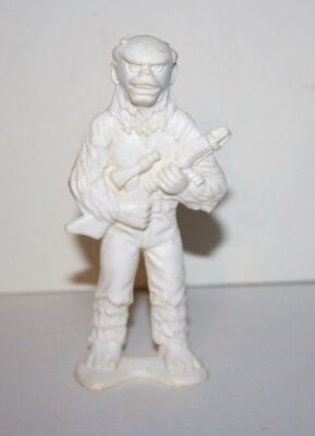 Galaxy Laser Team 5.5" White Gorilla Alien PVC Figure 1979 Tim Mee Toys ...