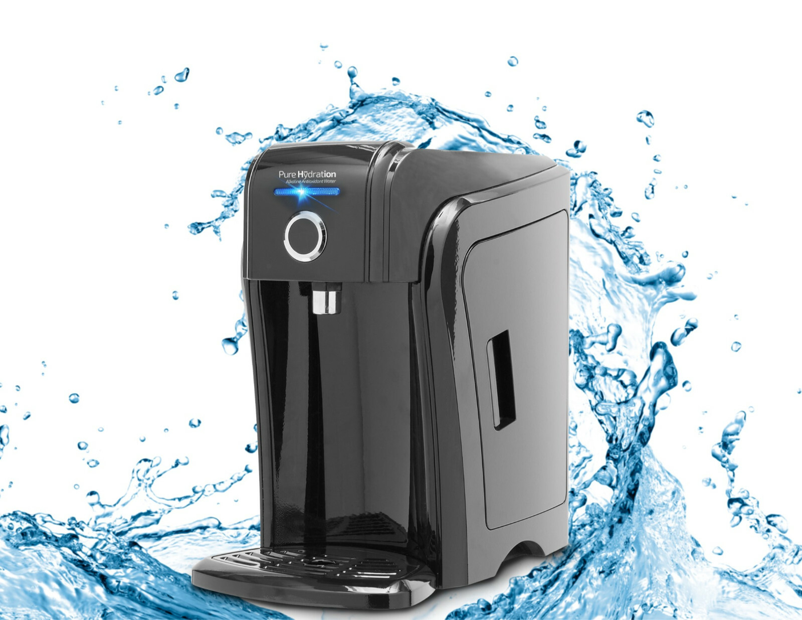 Cosan USA PH127 Antioxidant Alkaline Hydartion Water Machine - Black ...