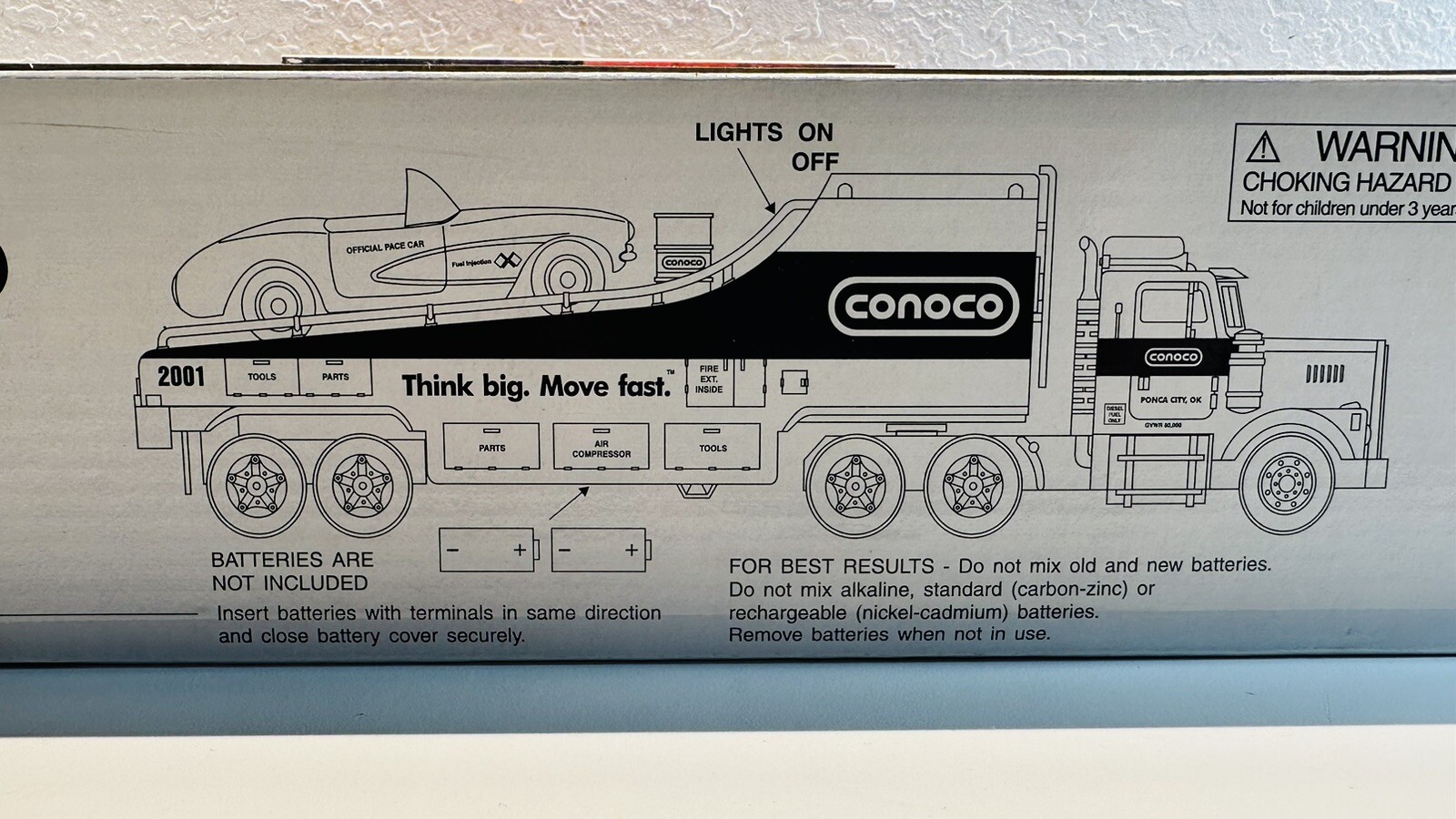 CONOCO CAR CARRIER TRUCK - 1957 CHEVOLET CORVETTE 1/32, 2001 | eBay