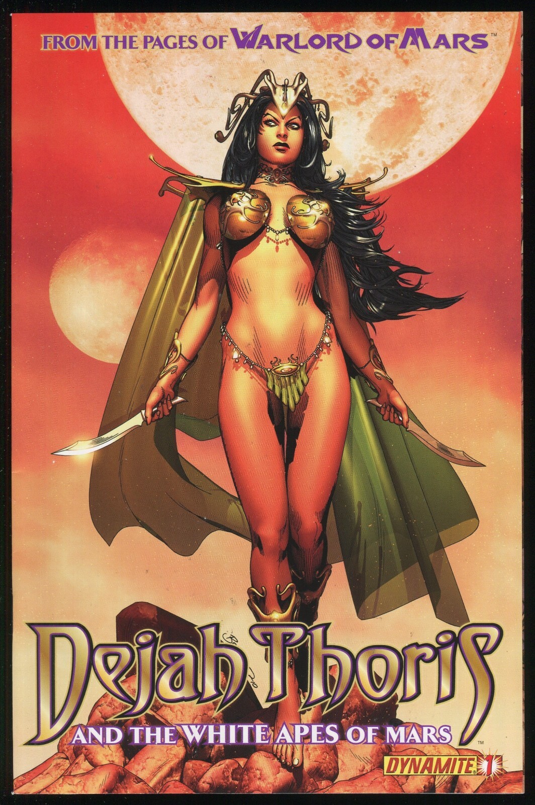 Dejah Thoris and the White Apes of Mars Comic Set 1-2-3-4 Lot A Barsoom Warlord | eBay