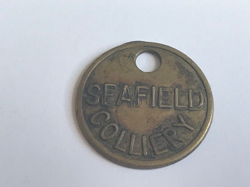 Original Seafield Colliery Pit Check Token Tally 5047 | eBay