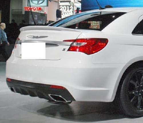 FITS CHRYSLER 200 SEDAN 2011-2014 LARGE LIP STYLE REAR TRUNK SPOILER ...