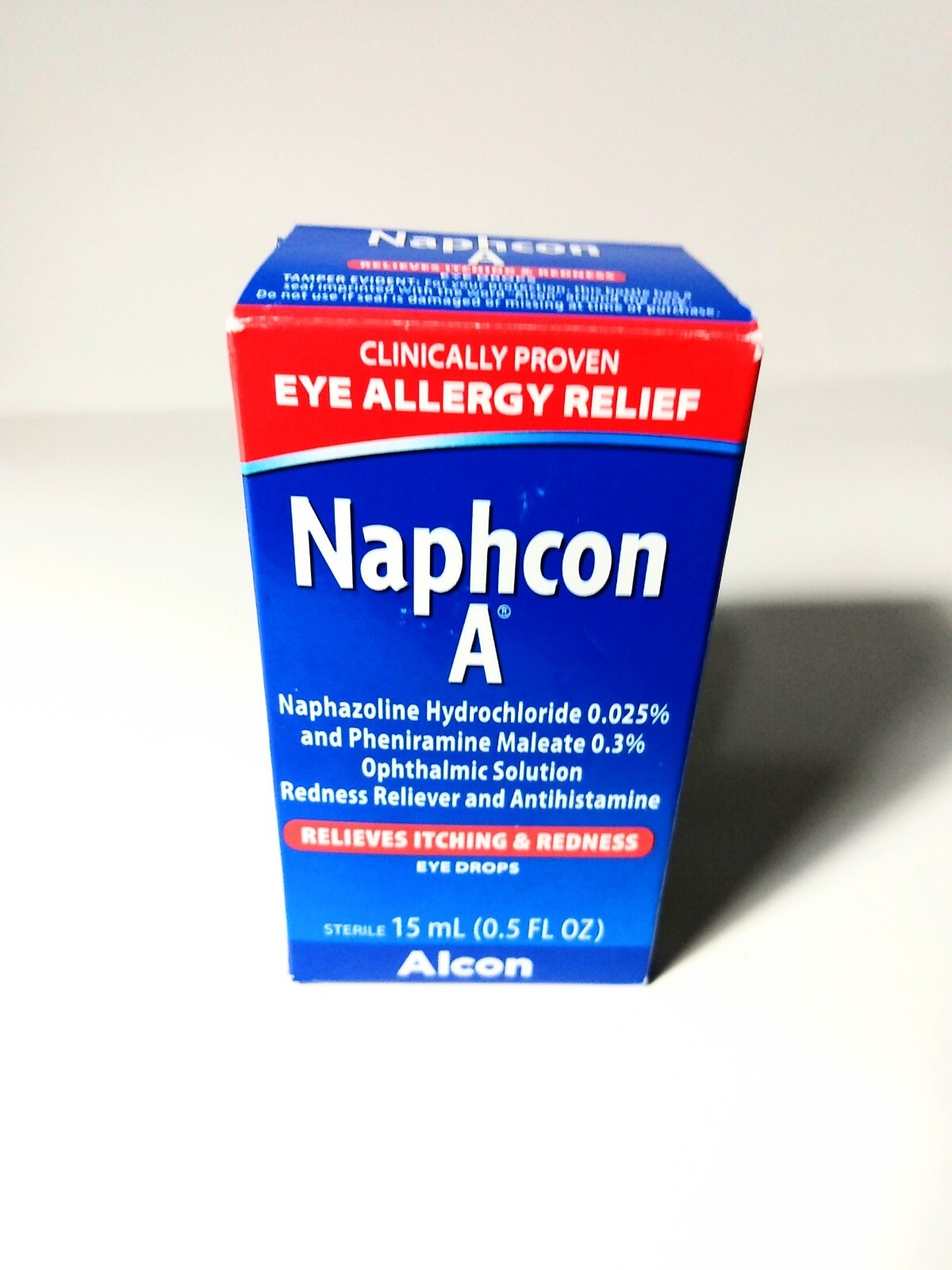 Naphcon Alcon Eye Drops - 15ml | eBay