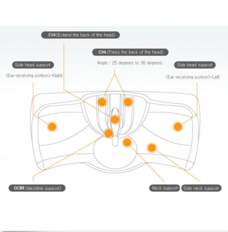 KANUDA Blue Label Vivace Functional Traction Pillow 2EA + Nap 1EA ...