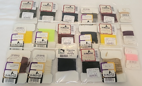 Wapsi Fly Tying Ultra Chenille Fly Fishing Lot Of 18 Packs New | eBay