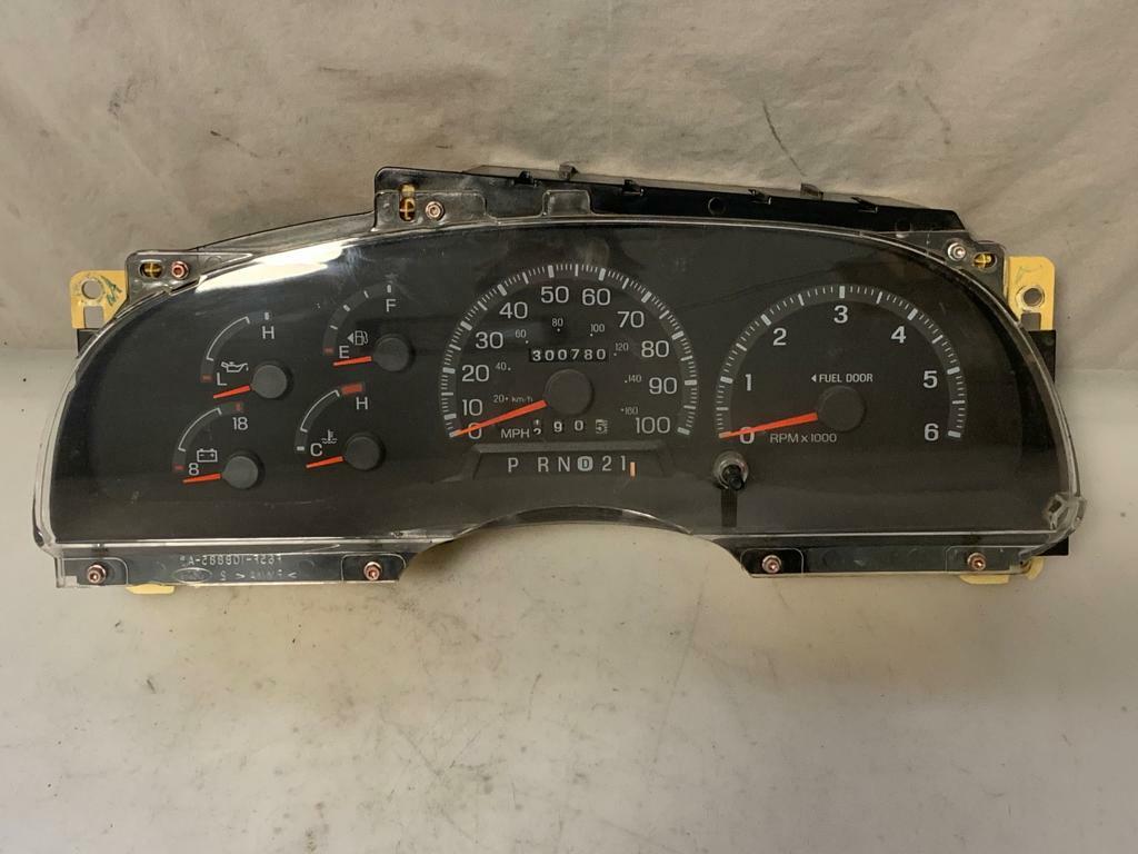97-99 FORD EXPEDITION F150 PICKUP INSTRUMENT CLUSTER OEM F65F-10C956-BC ...