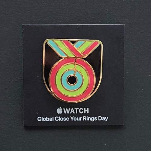 Official Apple Watch Pin Badge - Global Close Your Rings Day - Limited ...