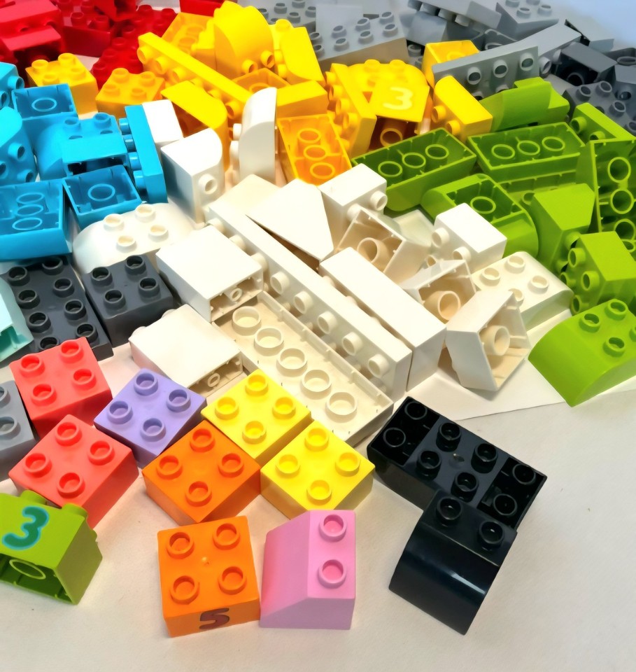 Lego Duplo Mix Lot Bundle Building Blocks Parts & Pieces 2lbs Play Set ...